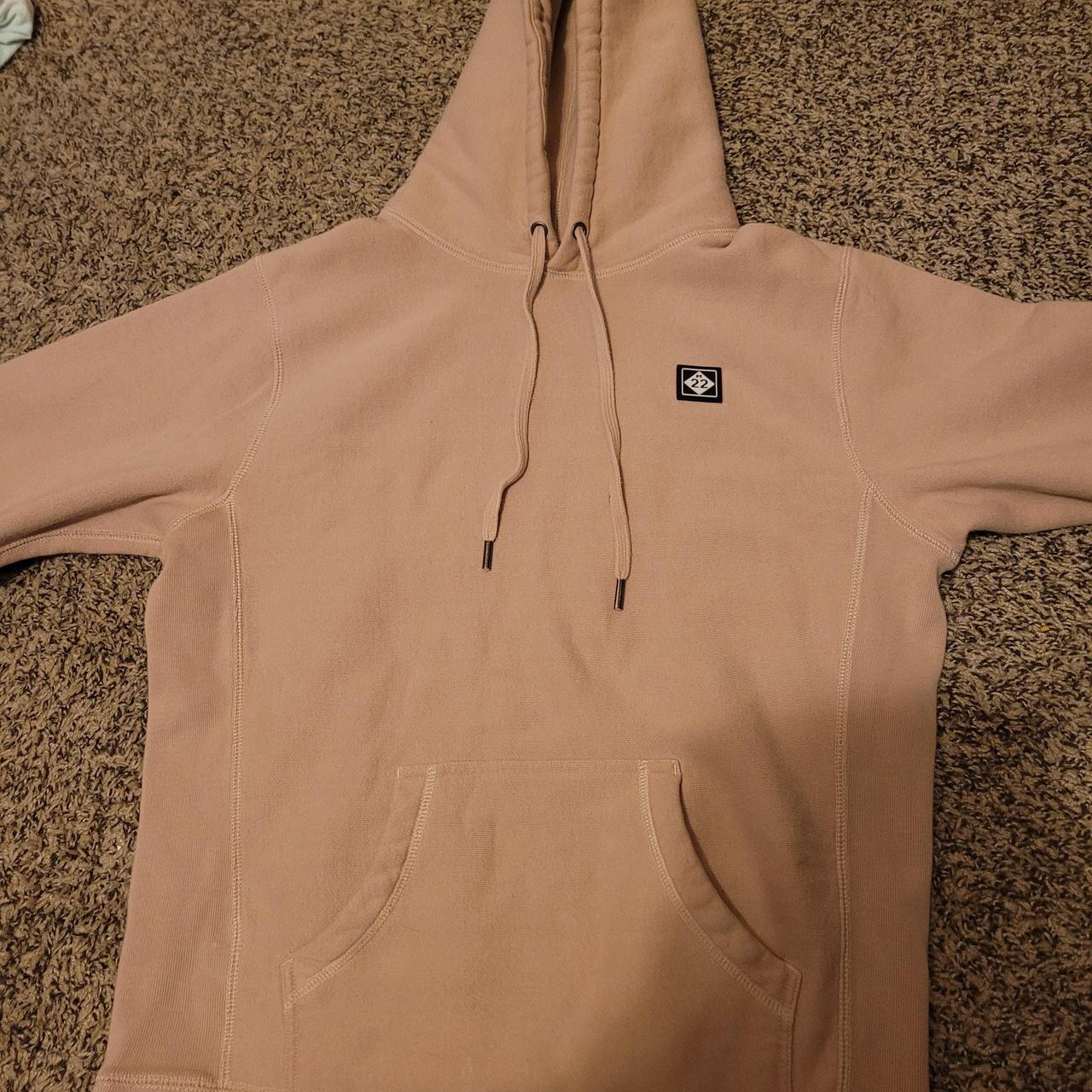 M22 Legend Hood Strawberry Pink Fits like a S/M... - Depop