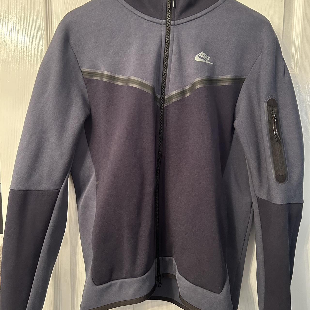 blue tech fleece hoodie #nike #techfleece #streetwear - Depop