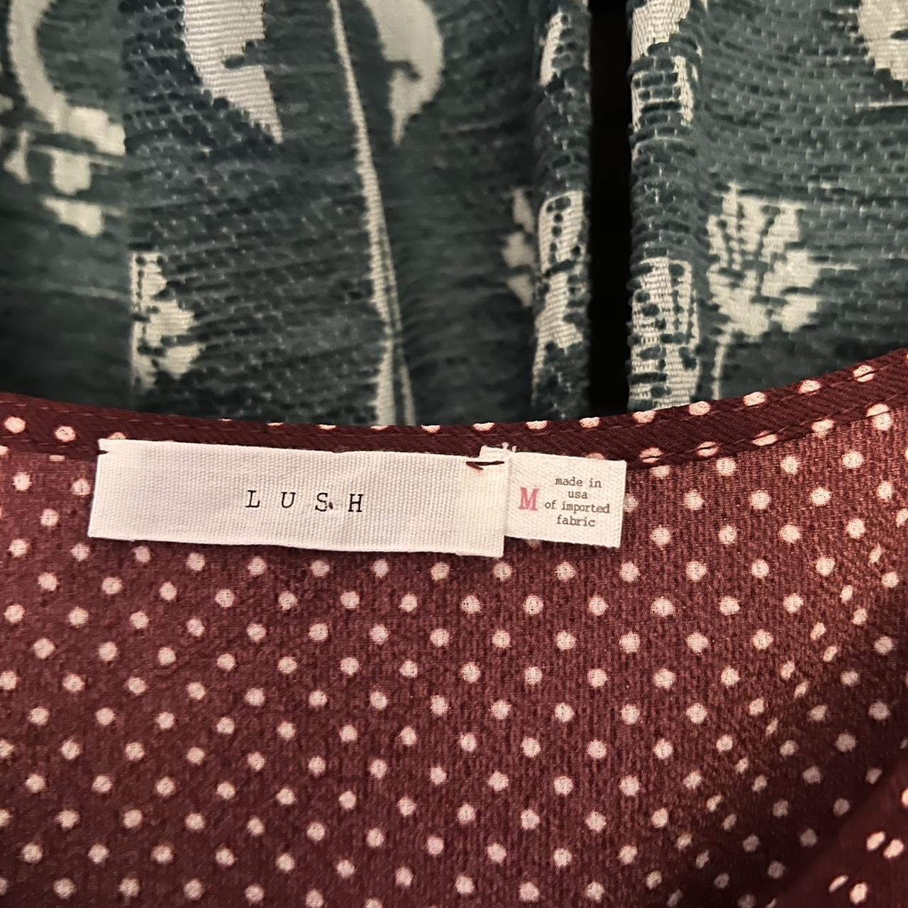 Super cut Lush medium tank top - Depop