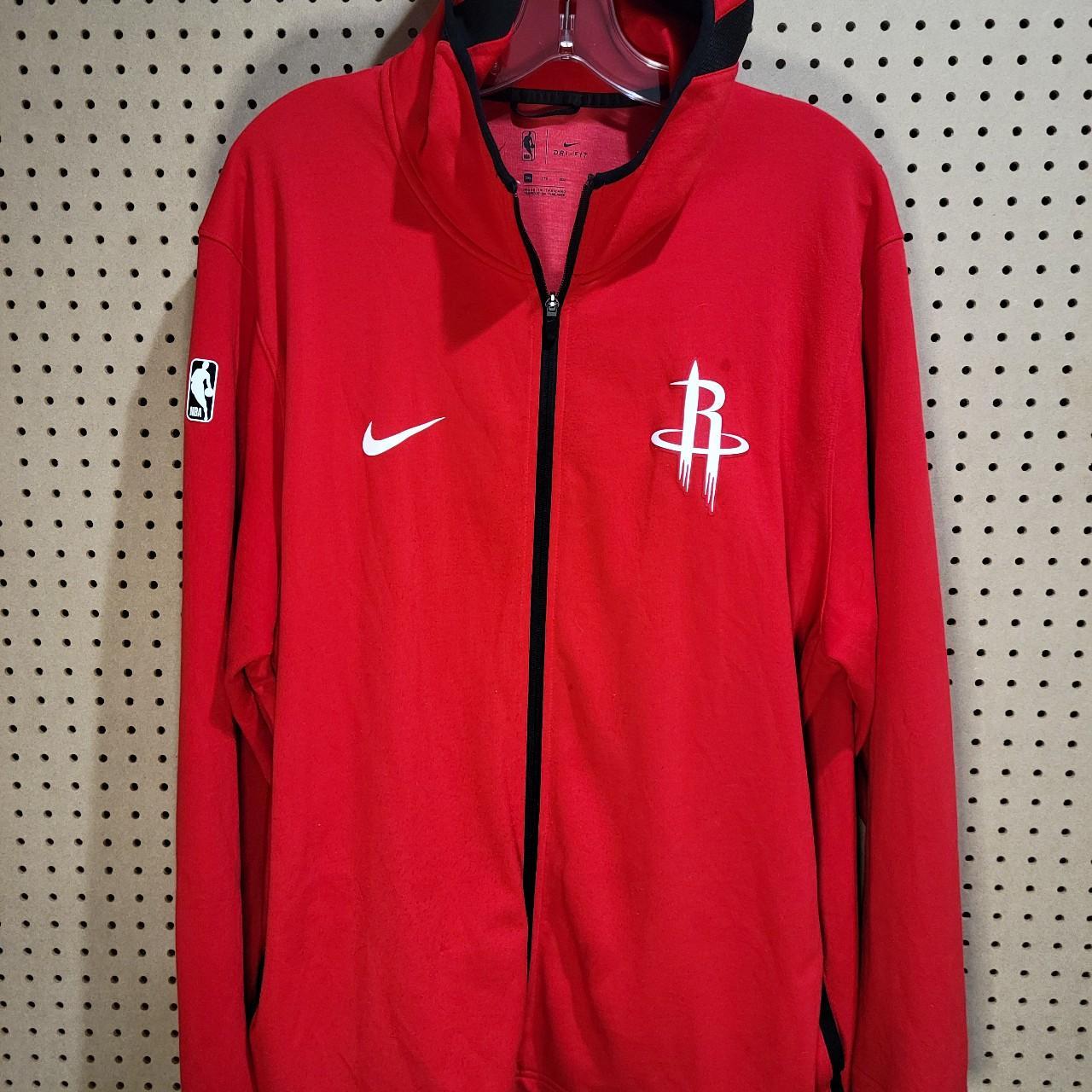 Nike Houston Rockets Warm Up Jacket.. Men's 3XL..... | Depop