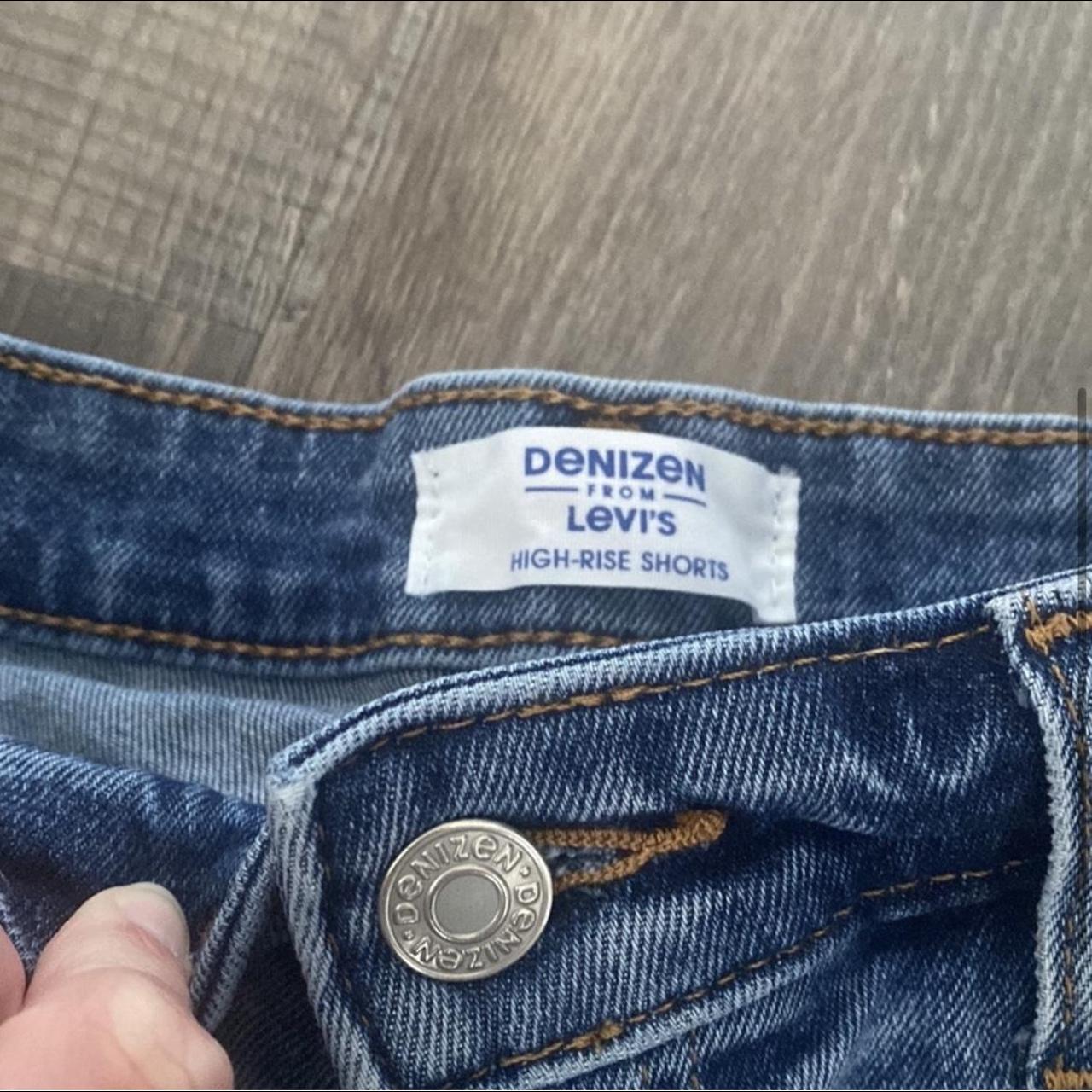 Levi jeans shorts - denizen brand size 28 great... - Depop