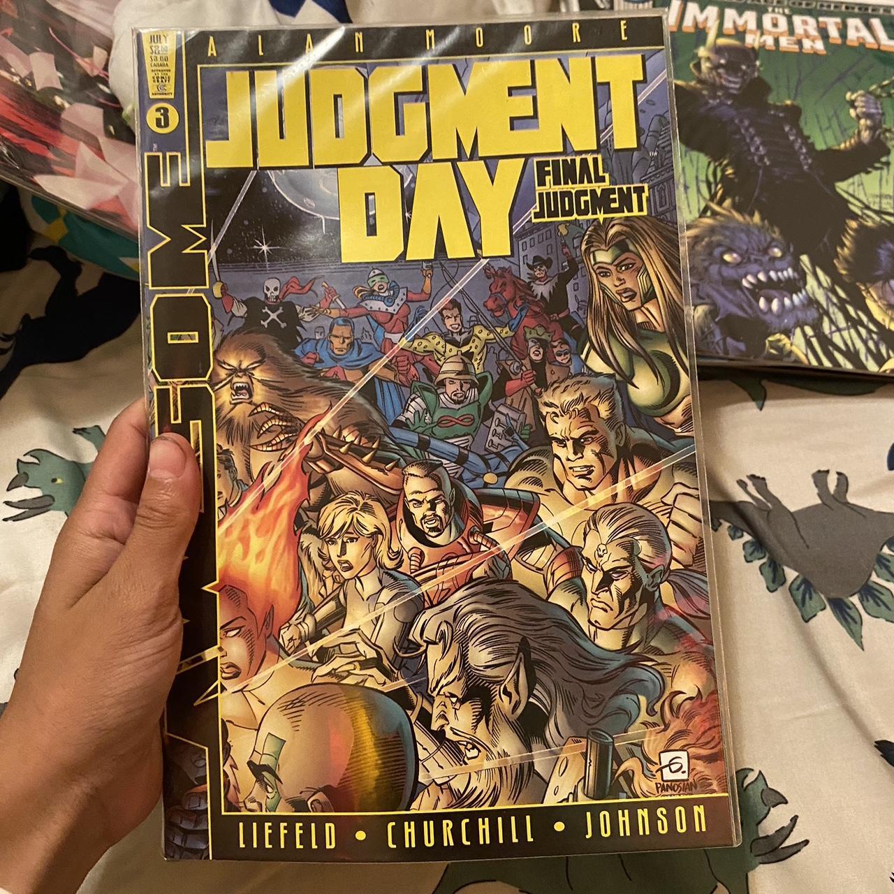 Judgement Day comic book - black and yellow #comics - Depop