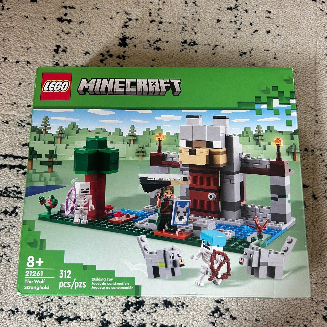 Lego Minecraft wolf stronghold never opened, brand... | Depop