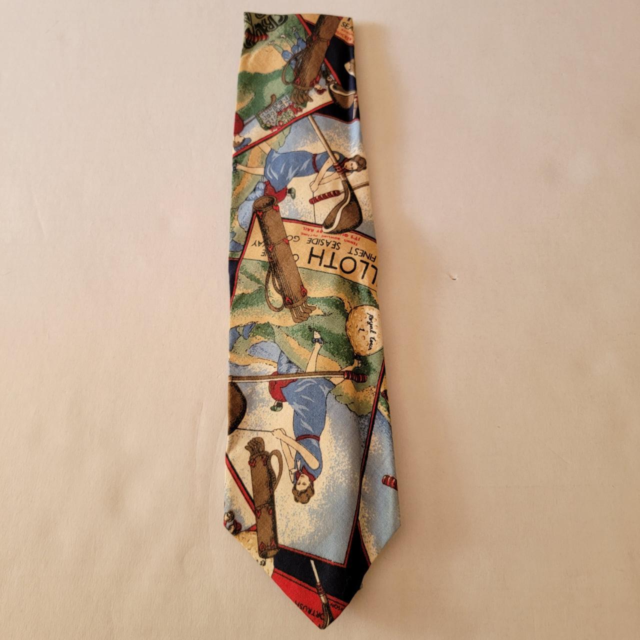 Tango By Max Raab Tie "Golf In Northern Ireland" -... - Depop
