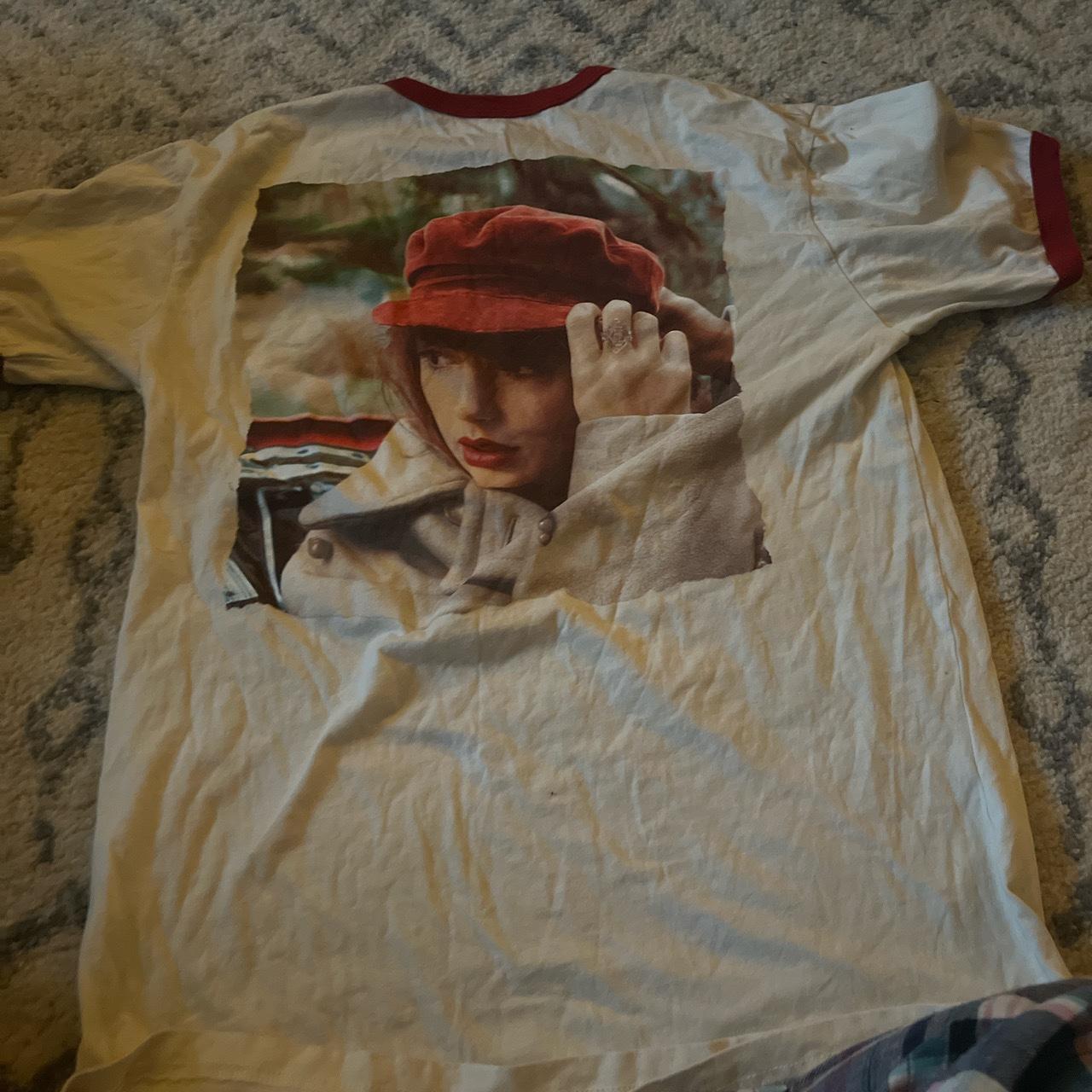 Taylor Swift Red (Taylors version) T-shirt!! From... - Depop