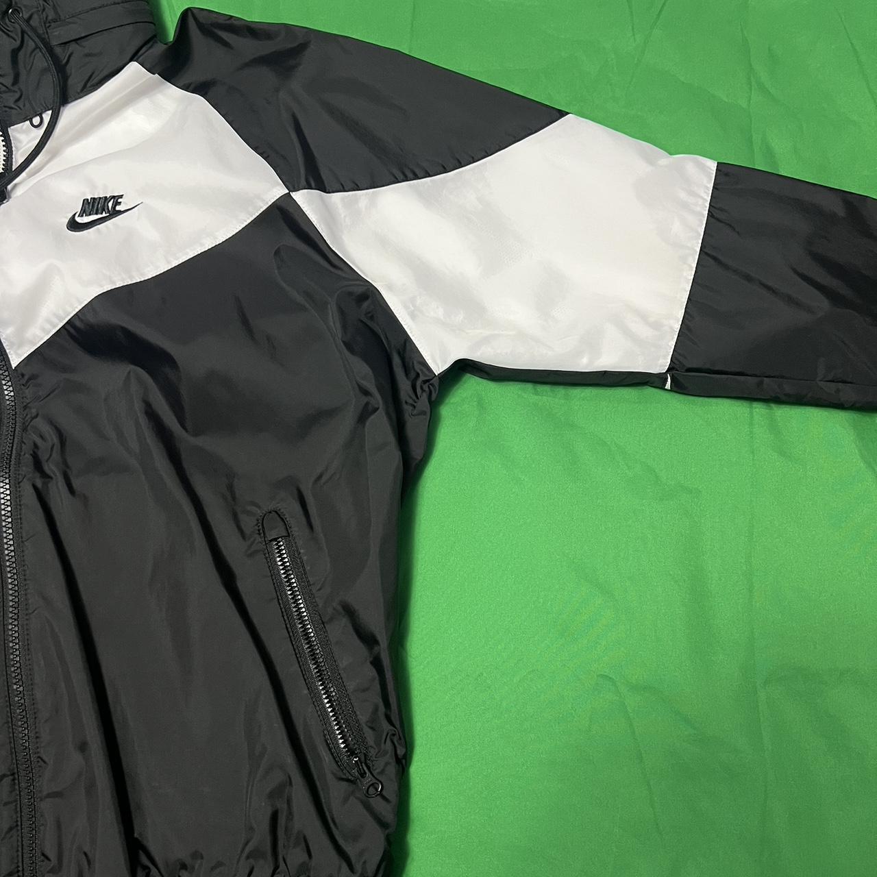 Nike wind breaker jacket Size: Medium Has a hood... - Depop