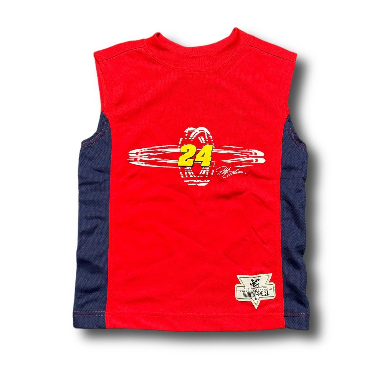 NASCAR move tags chase authentic racing muscle tank... - Depop