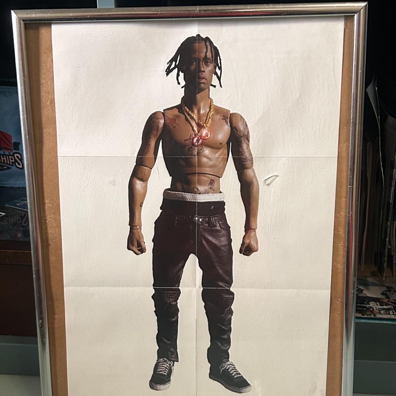 Original- Rodeo Travis Scott figure poster - Depop