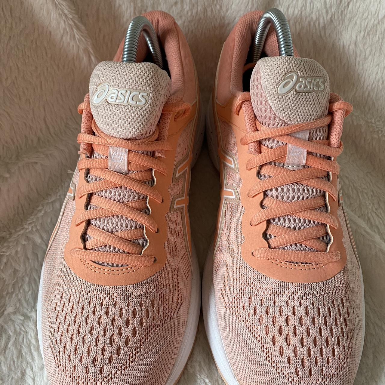 ASICS GT 1000 Running Shoes Seashell Pink/ Peach... - Depop