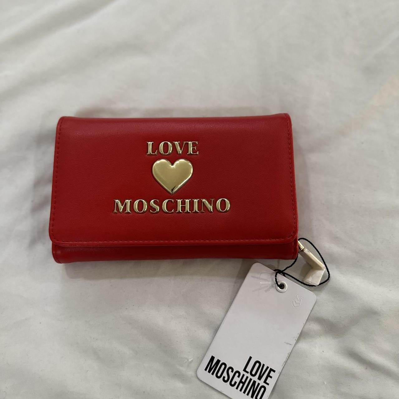 Love Moschino Red Wallet - small scratch on the side... - Depop