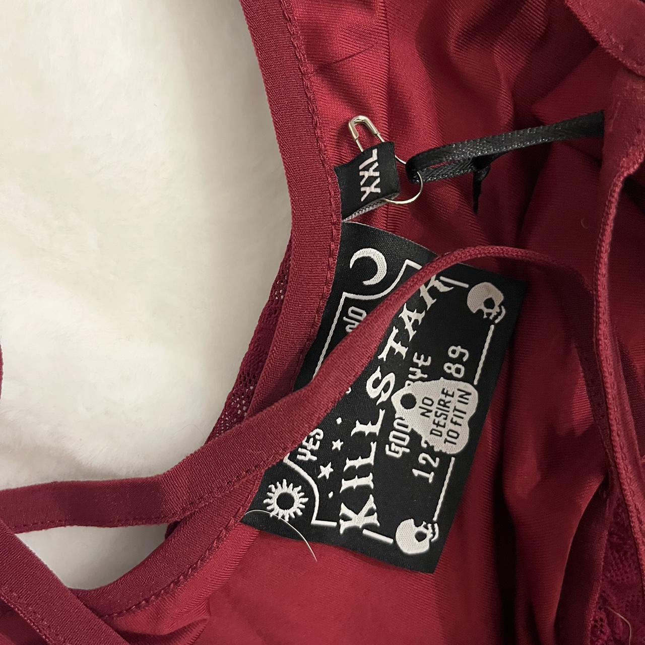 Killstar red lace dress XXL new with tags - Depop