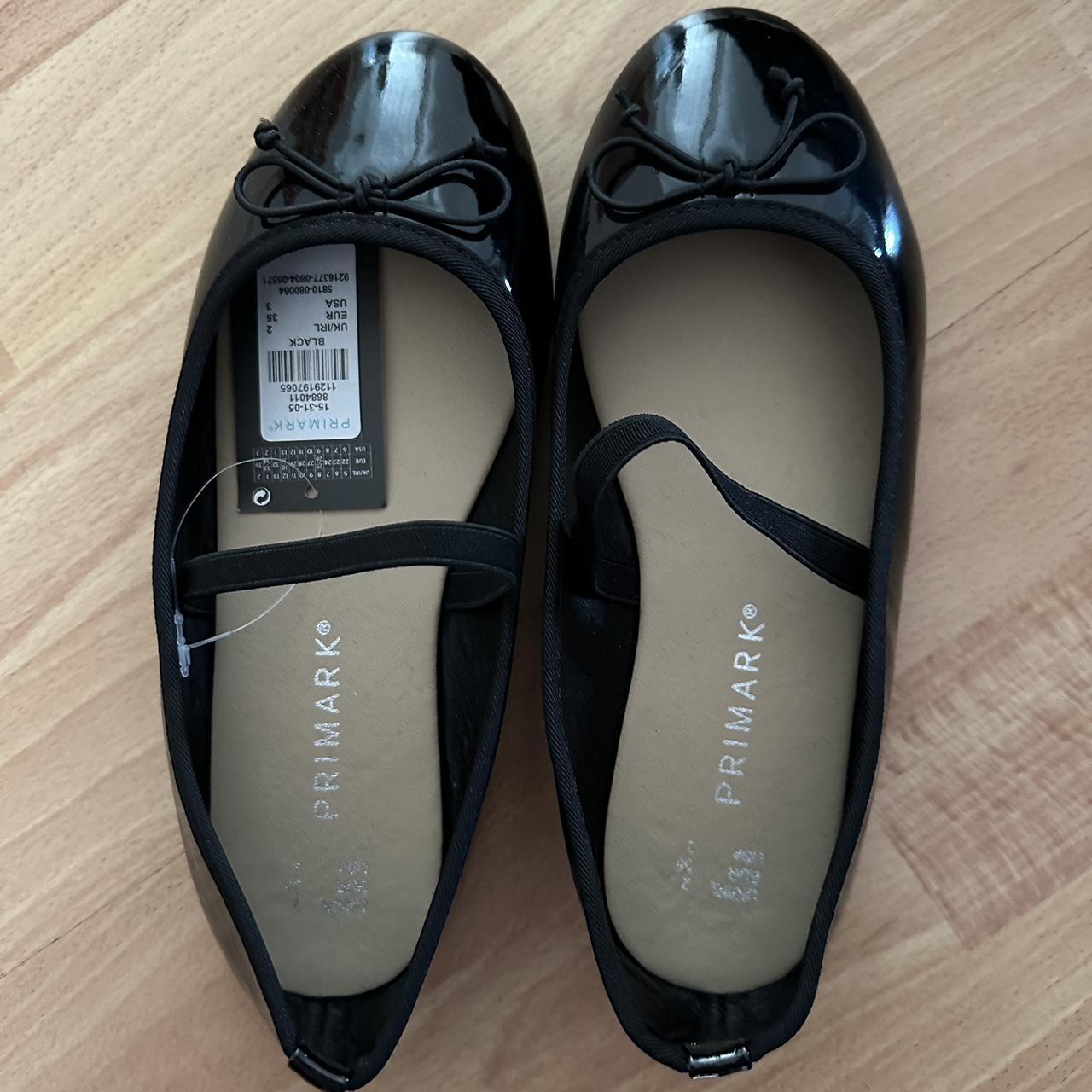 Brand new black primark ballerinas kids shoes UK... - Depop