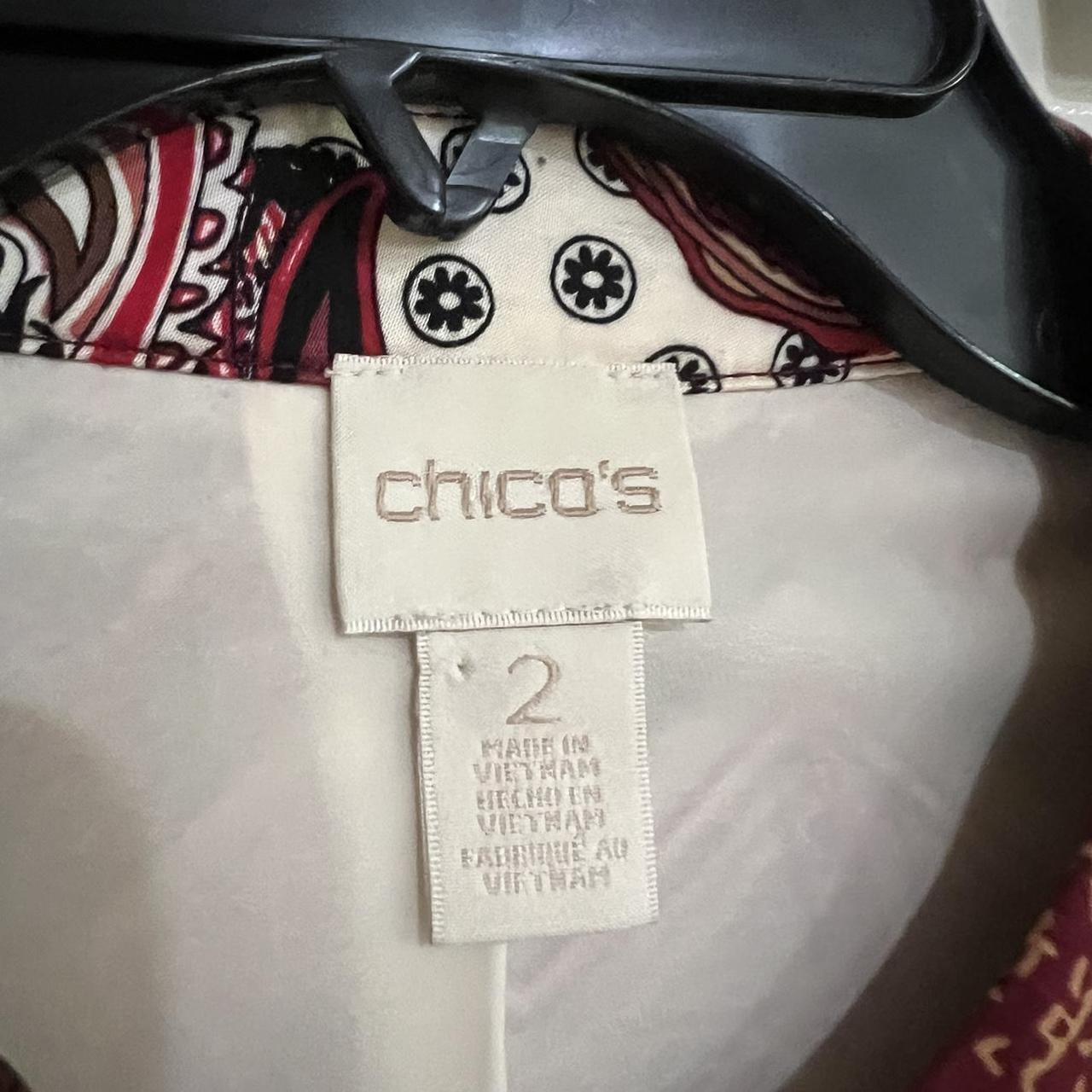 Chico zip up jacket!!! Size 2 which is a large!!!... - Depop