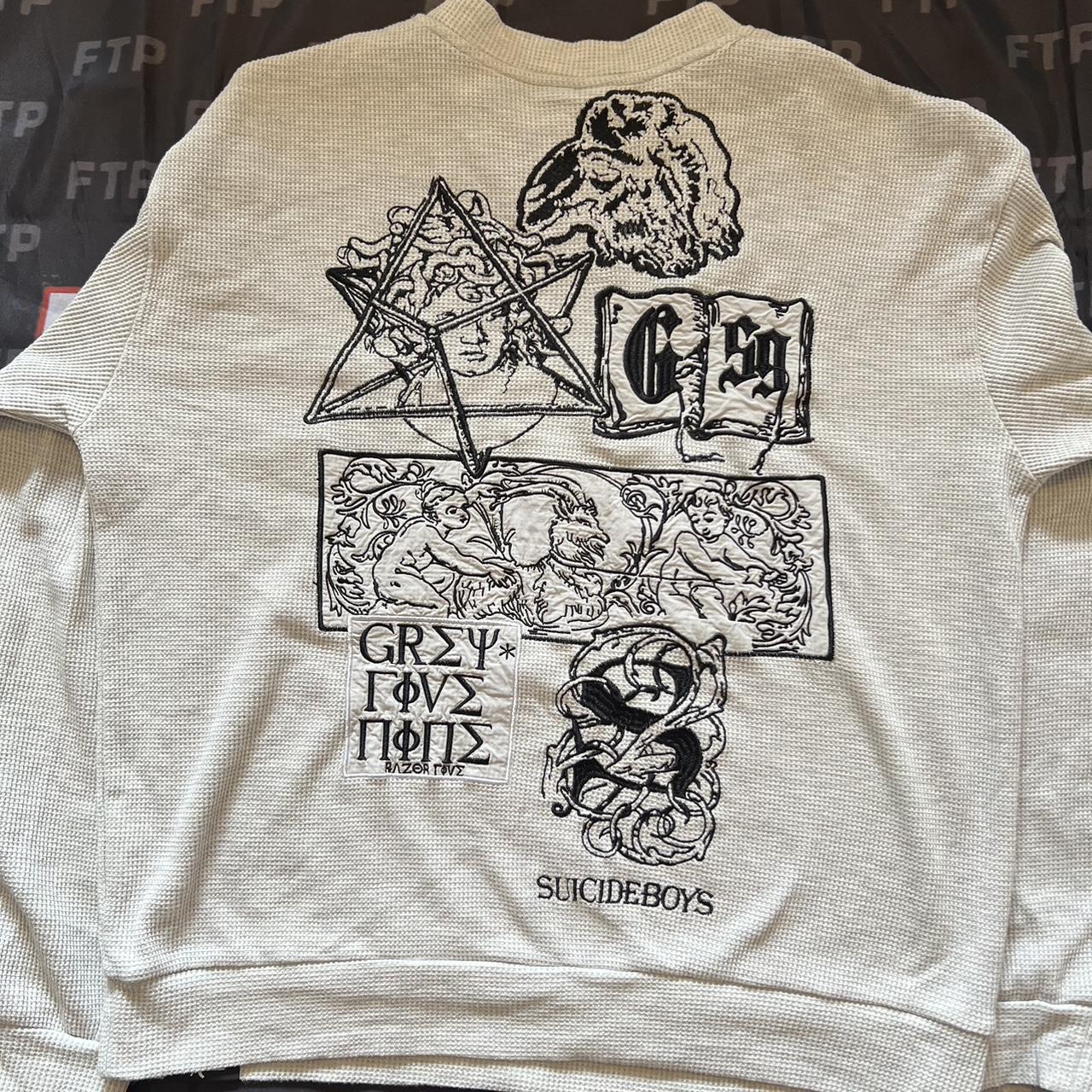 G59 Embroided Henley Size: Small Release:... - Depop