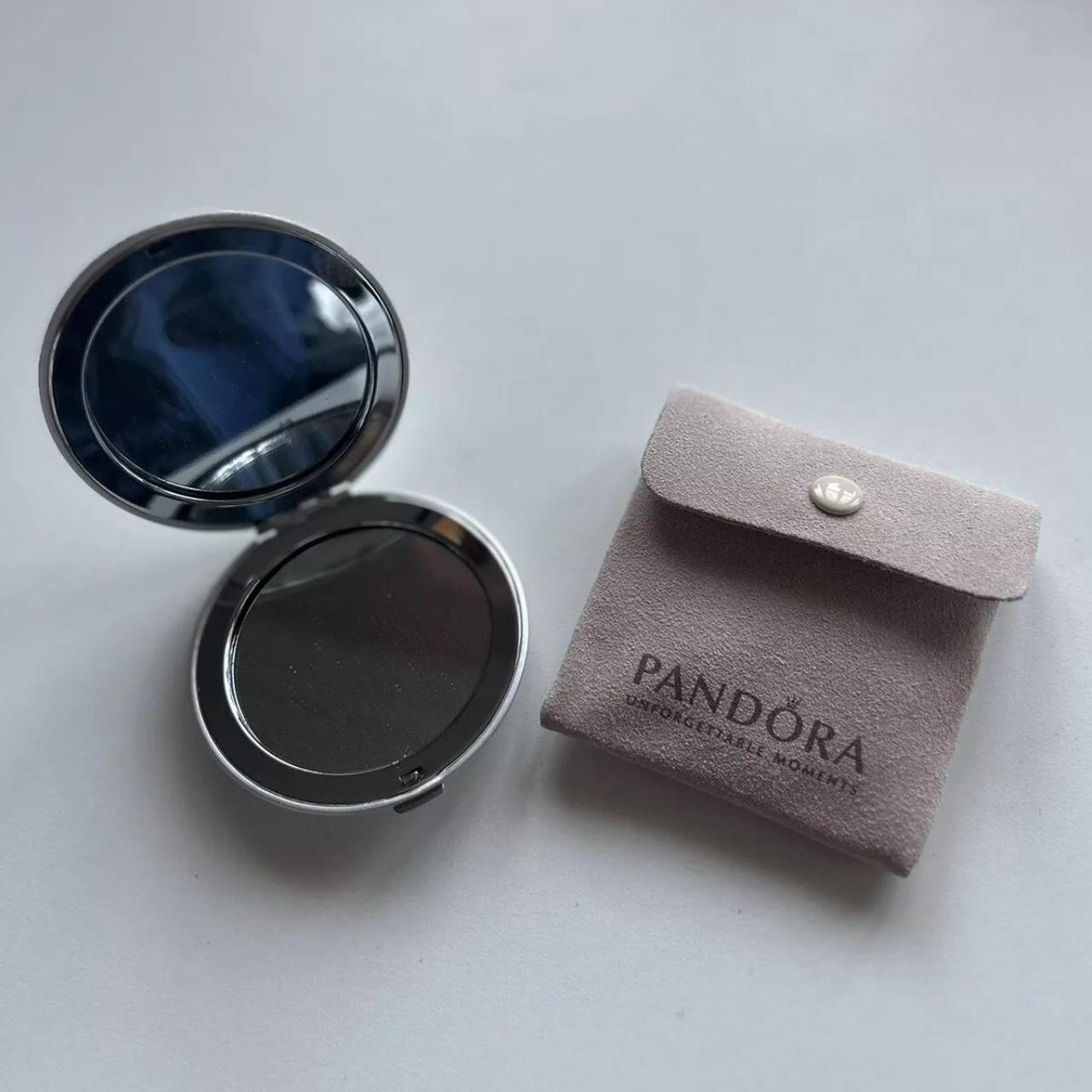 Brand new Pandora compact mirror with pouch & box | Depop
