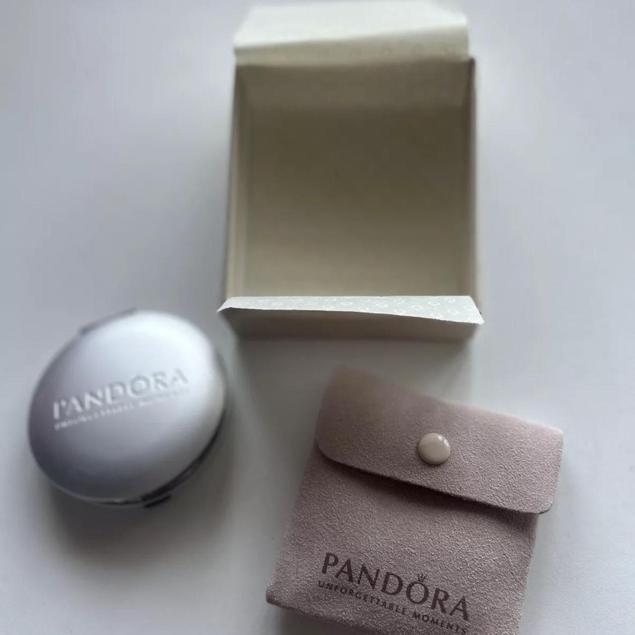 Brand new Pandora compact mirror with pouch & box | Depop