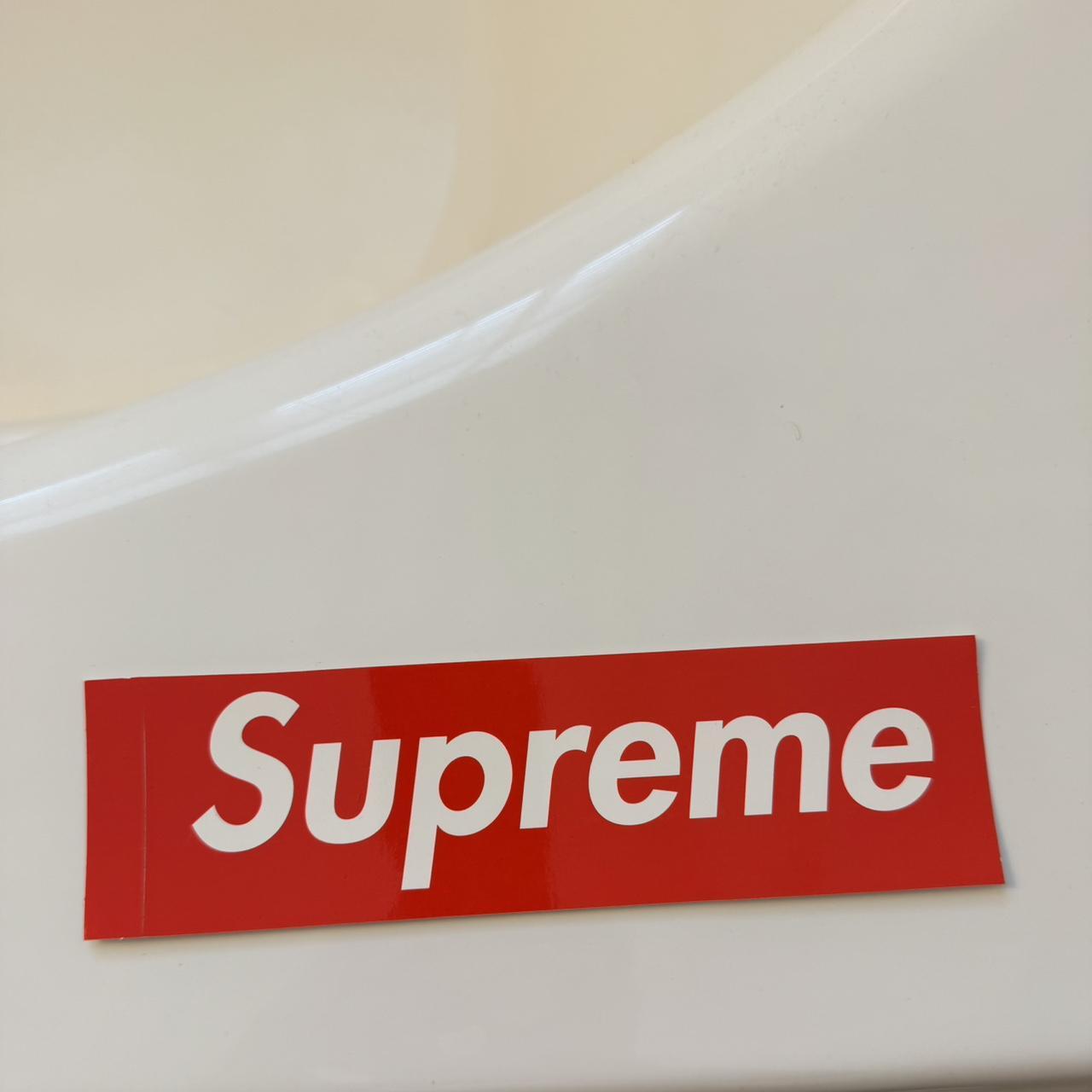 Supreme box sticker - Depop