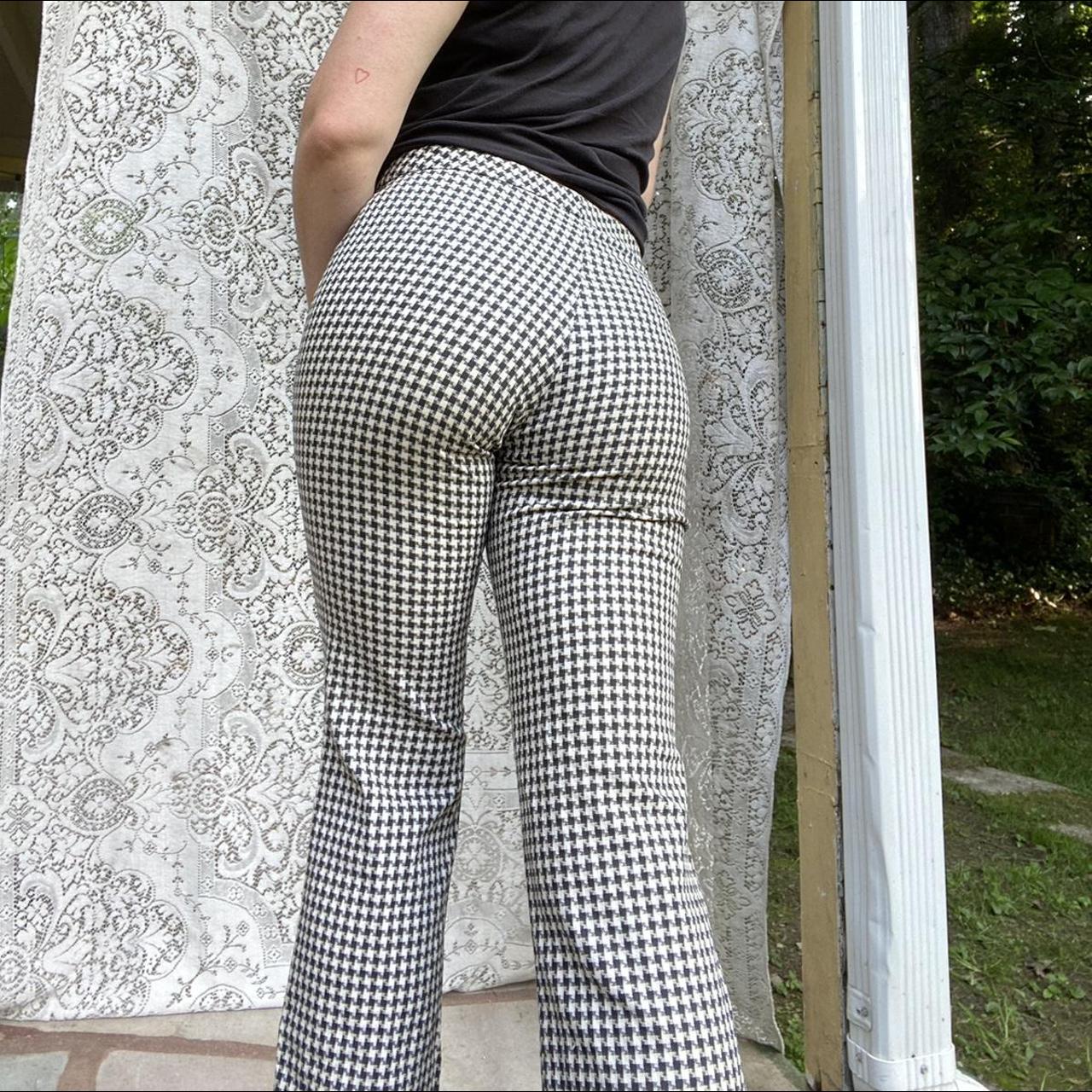 Vintage 80’s Hennes collection check pants. Size 8,... - Depop