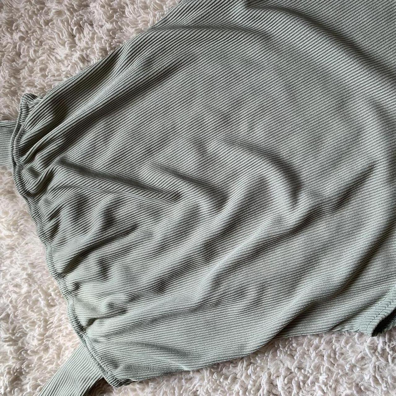 Brand new Sage Green Super soft body suit... - Depop
