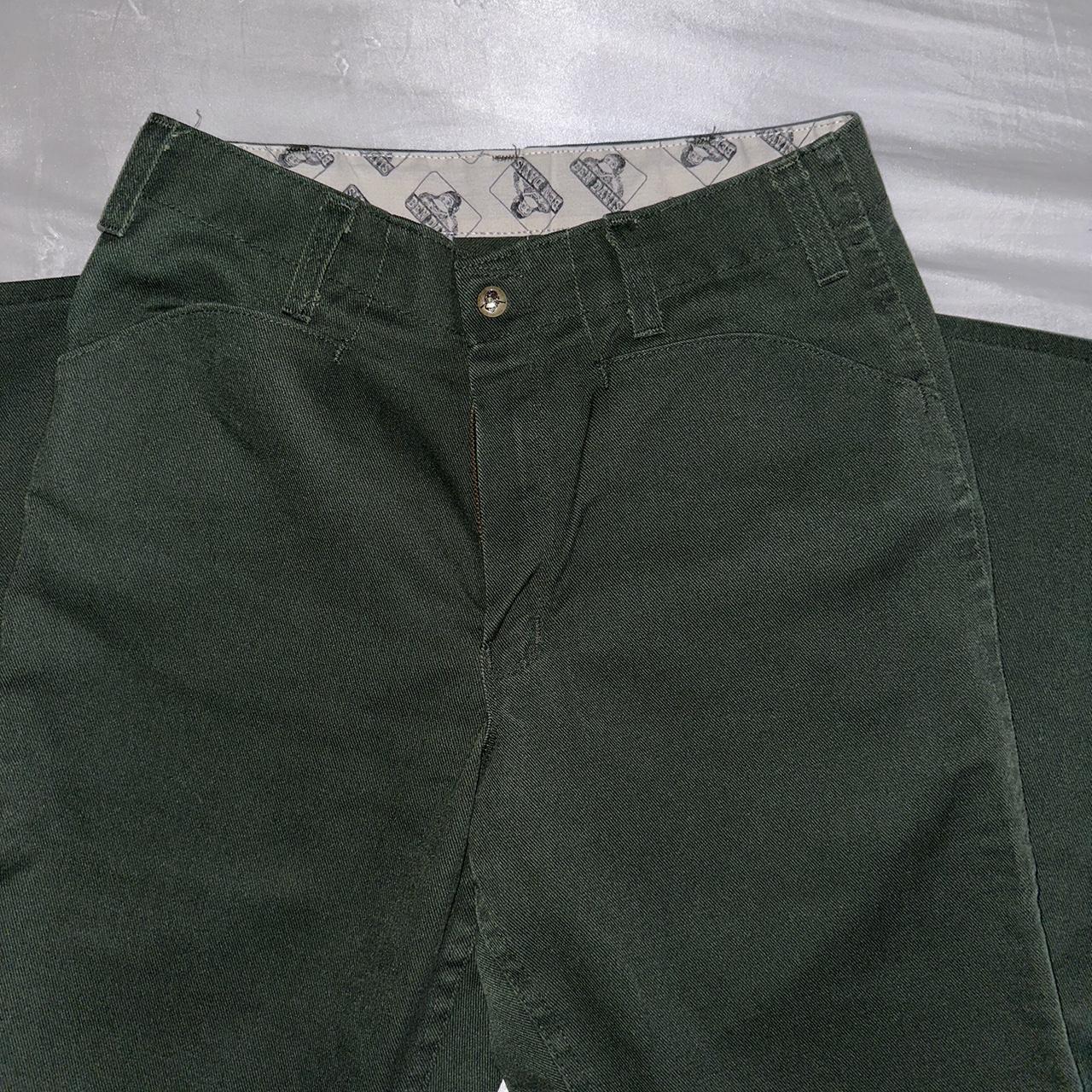 Ben Davis Green pants Size 29 - Depop