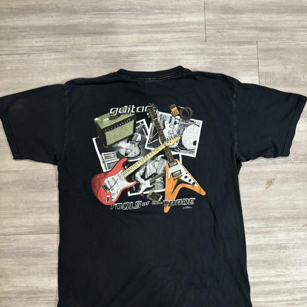 Y2K tools of the trade guitar tee Good condition Size L - Depop