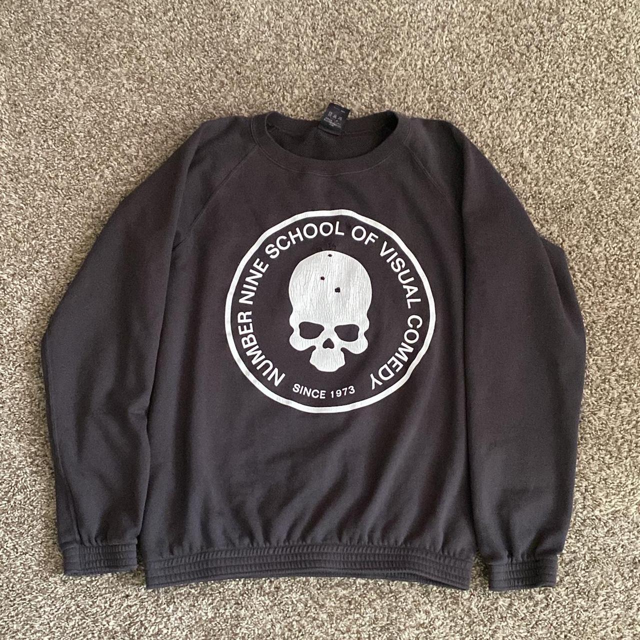 Number nine school of visual comedy sweater Size 2... - Depop
