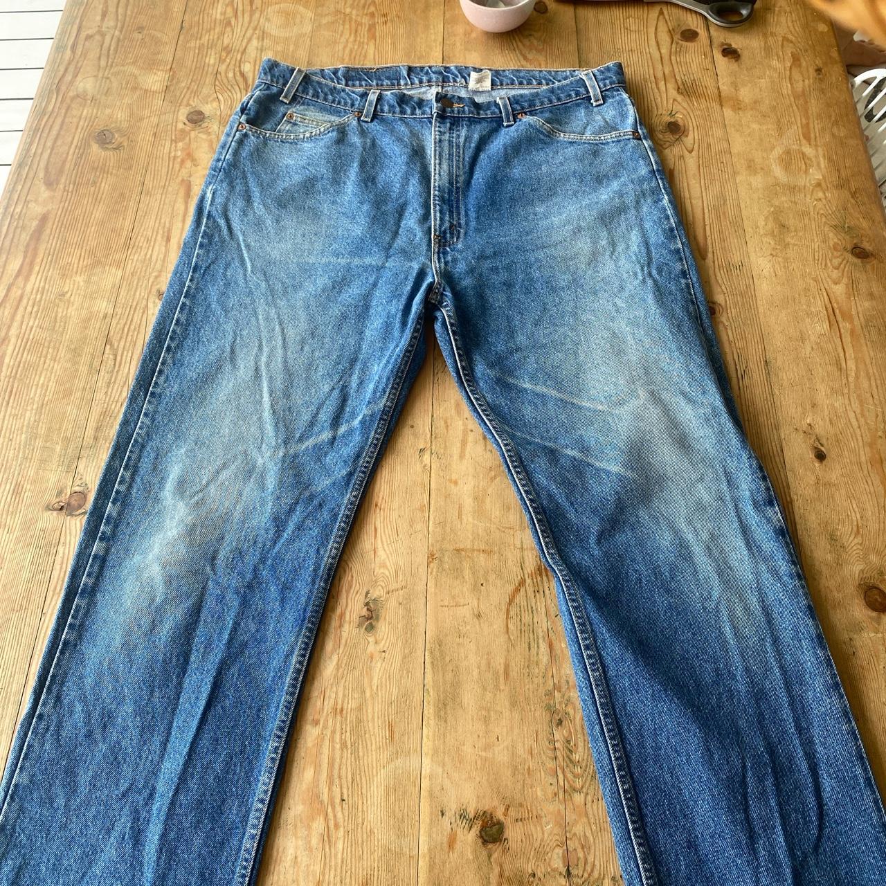 Original Vintage 505 Levi’s Regular Fit Straight Leg... - Depop