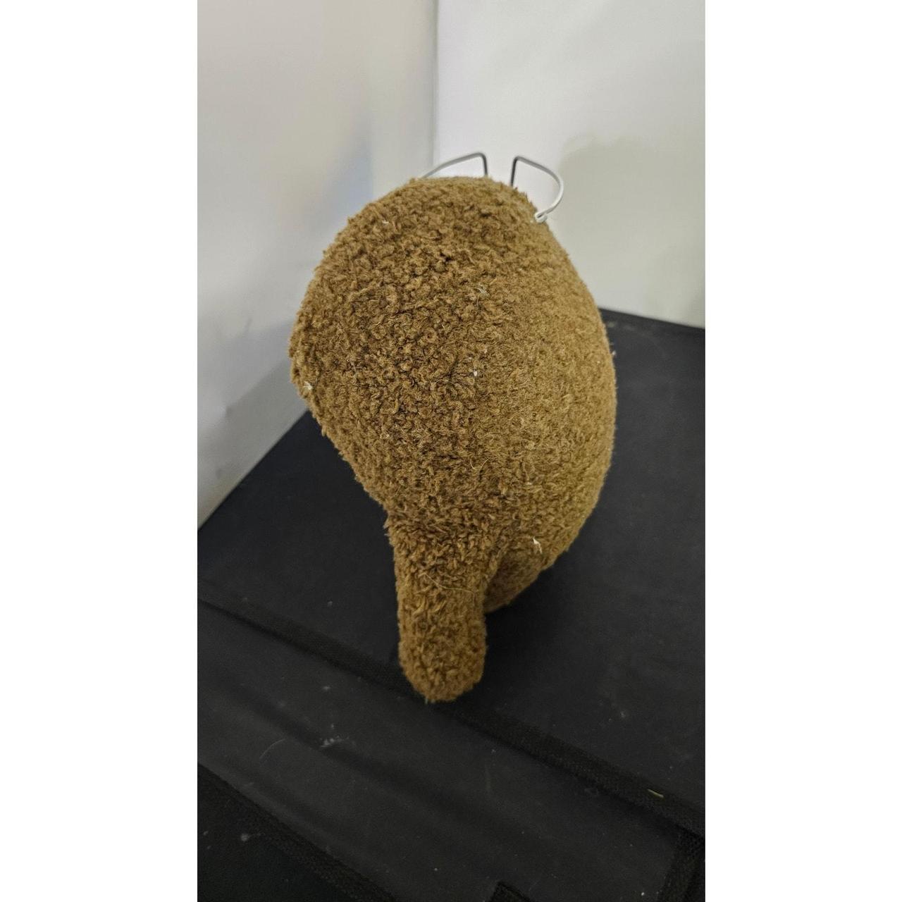 DOMO Brown Monster Plush Stuffed Animal Teeth Curl Hair | Depop