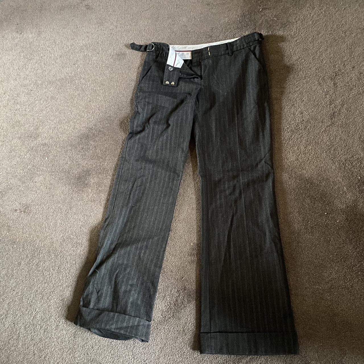 Vintage miss shop pants Flared, low rise Size... - Depop