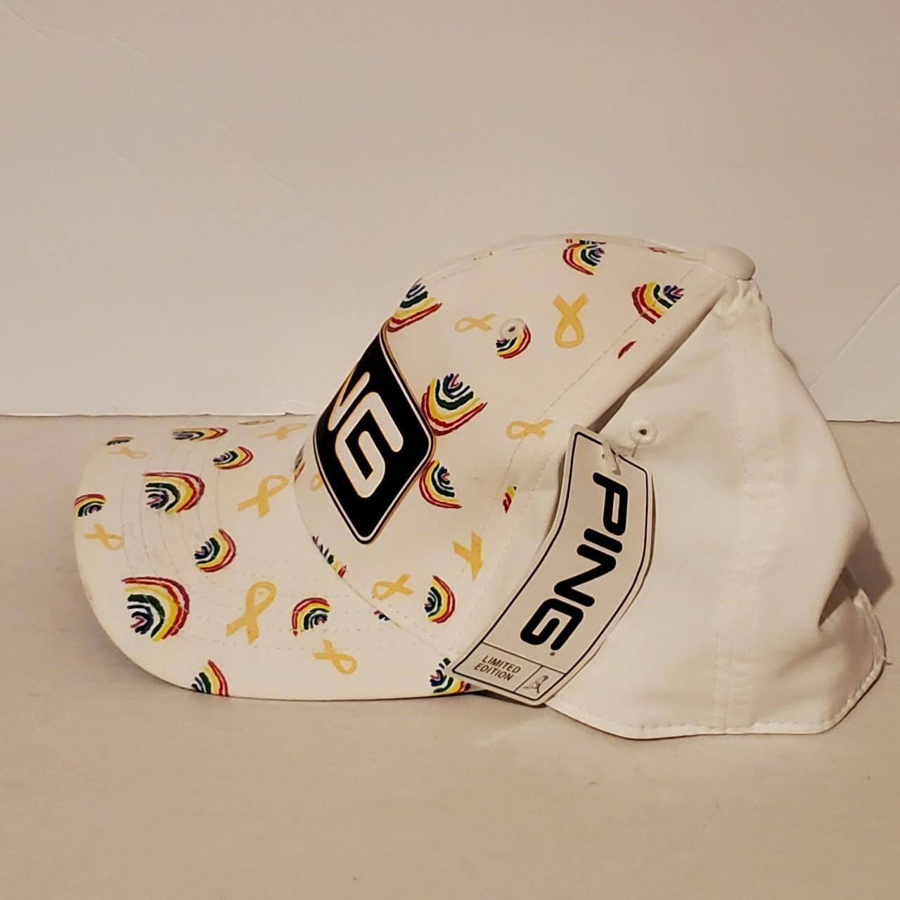 New St. Jude PING Rainbow Yellow Ribbon Cap 2021... - Depop