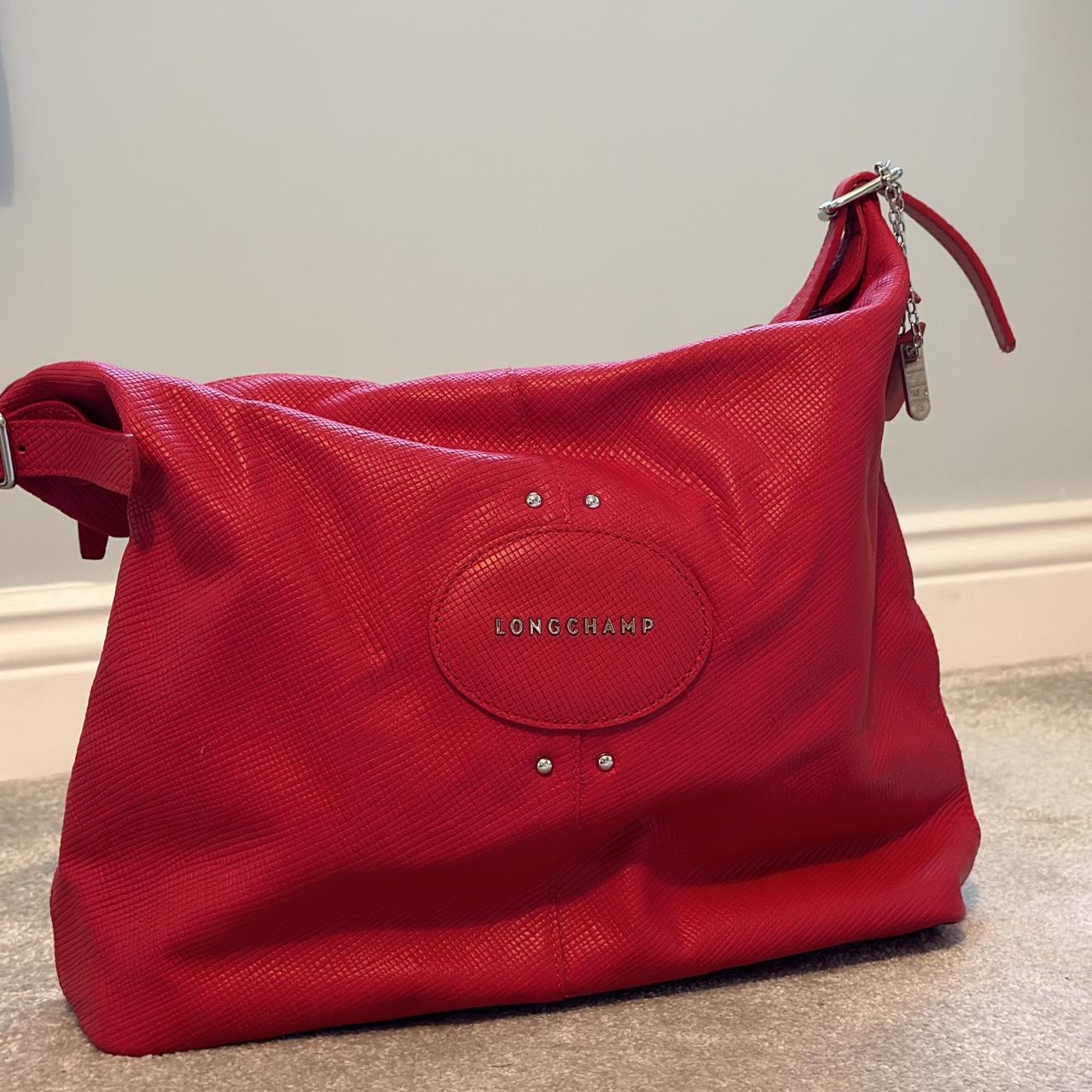 Brand new Longchamp red bag #longchamp #handbag... - Depop