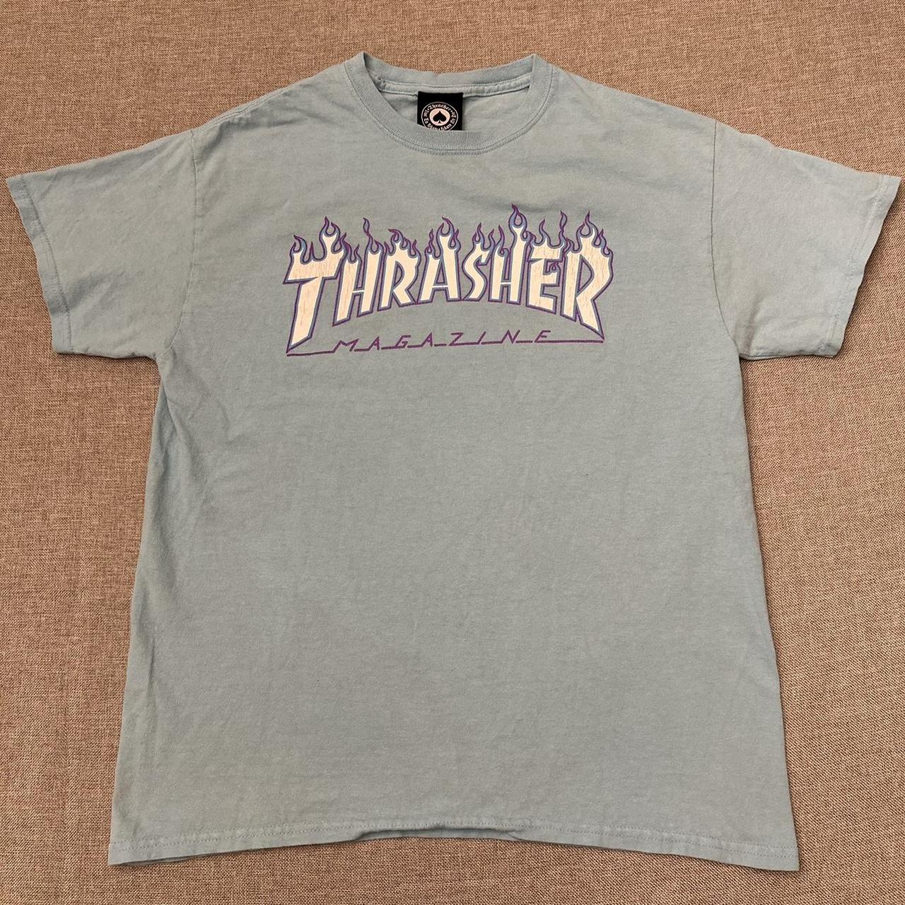 Thrasher magazine t-shirt Men’s medium 18.5 x... - Depop