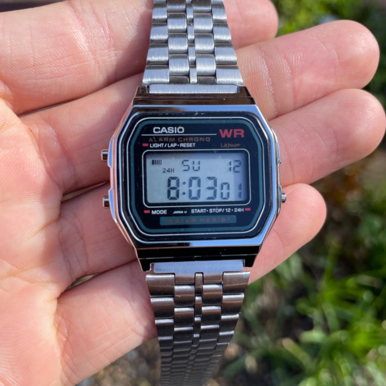 Silver Casio Digital Watch Men & Women •... - Depop