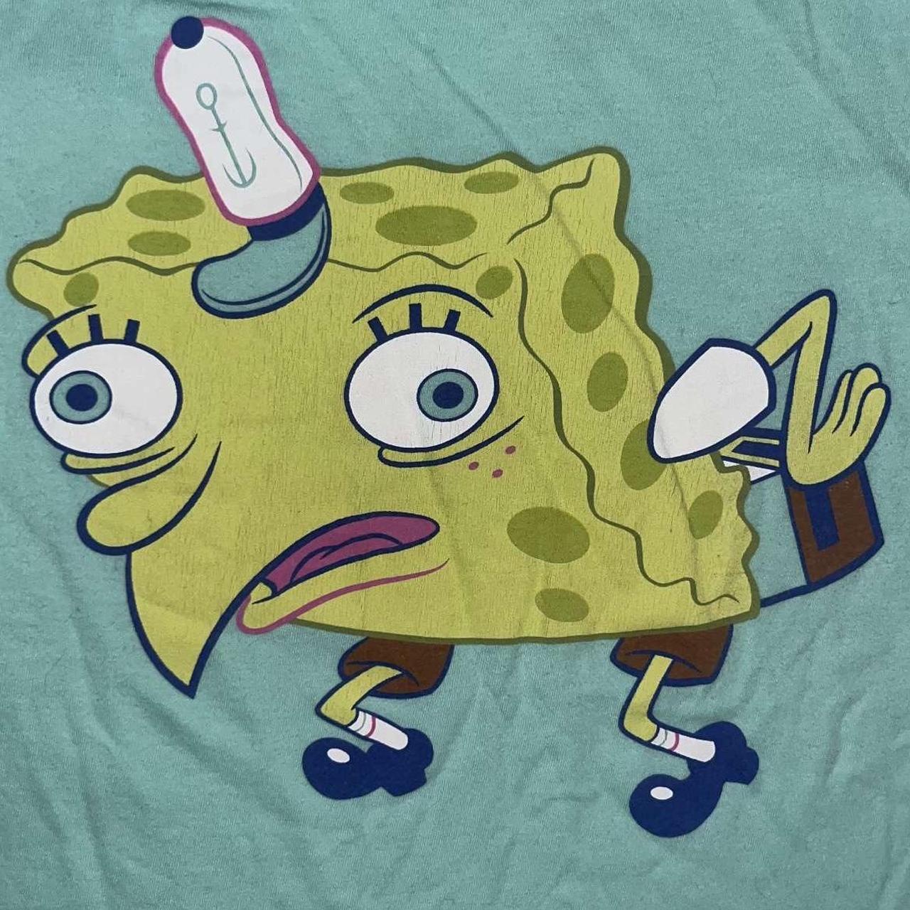 SpongeBob SquarePants chicken meme shirt Good... | Depop