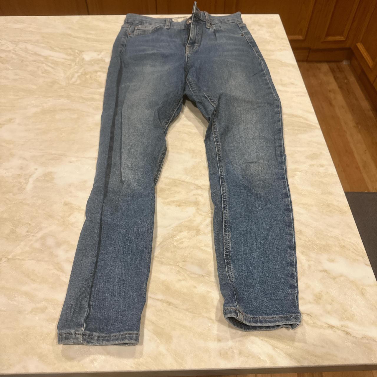 Slim fit, skinny leg blue jeans #straightlegjeans | Depop