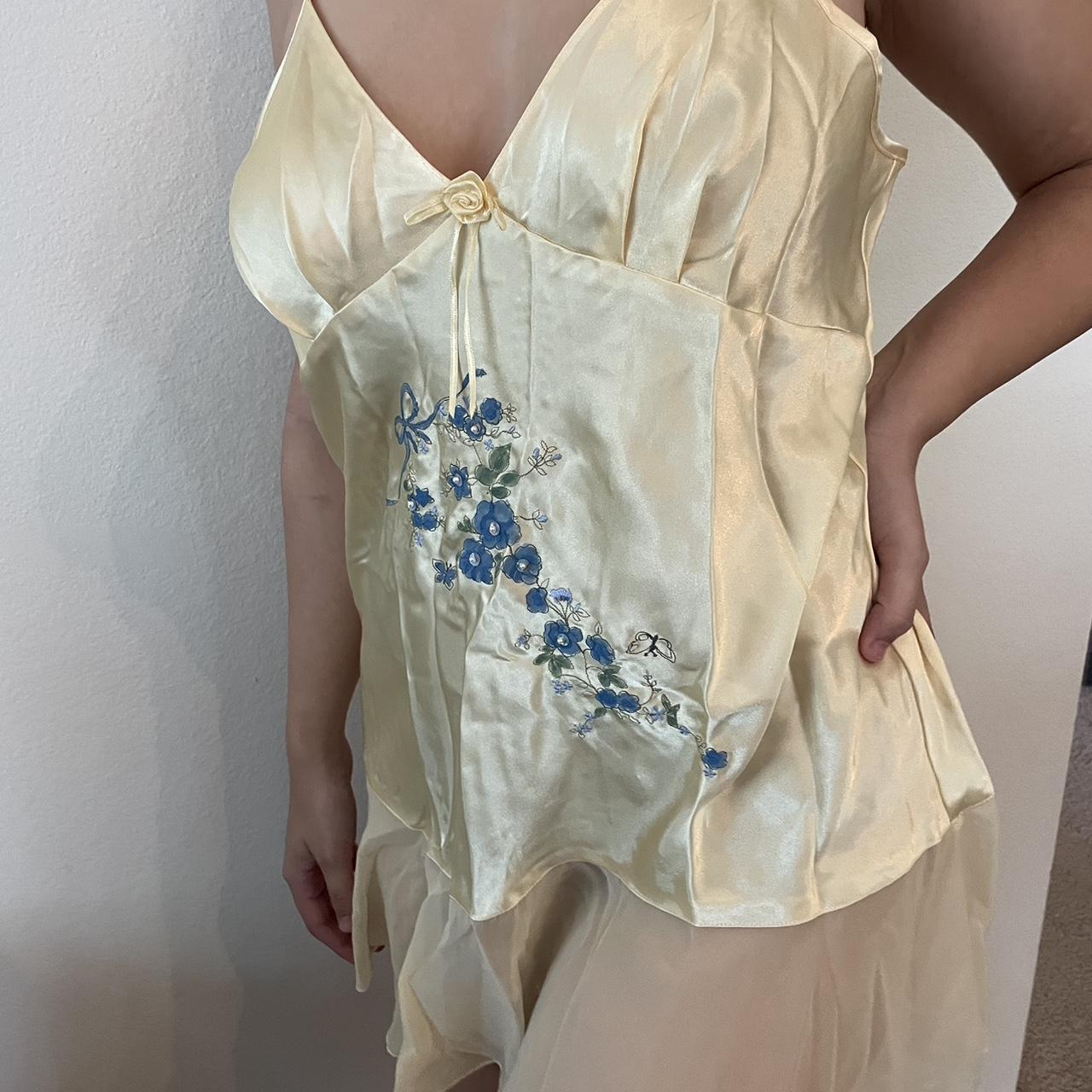 Pastel slip dress - Depop