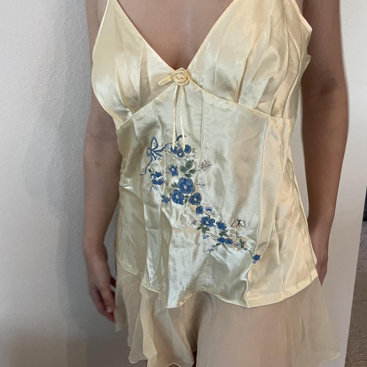 Pastel slip dress - Depop