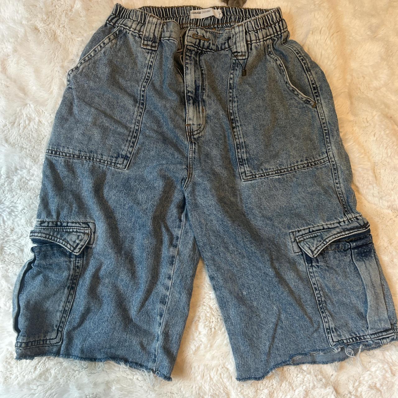 jorts baggy from garage shorts jeans - Depop