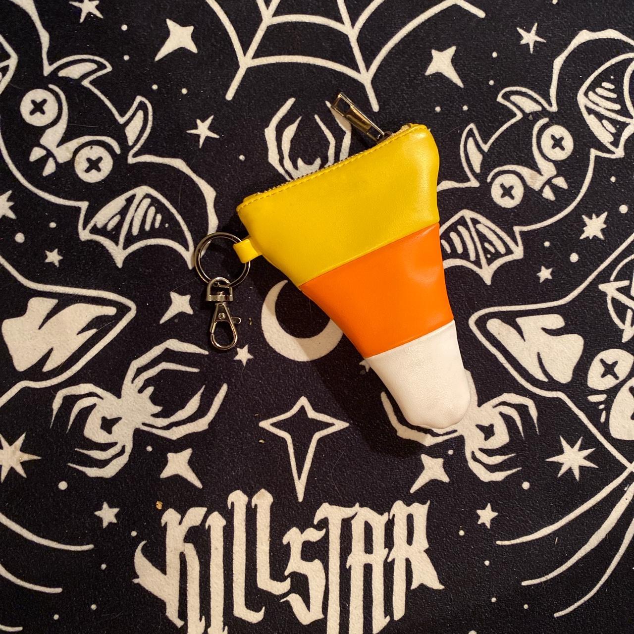 Dolls Kill Candy Corn Coin Purse 🎃 #halloween #goth... - Depop