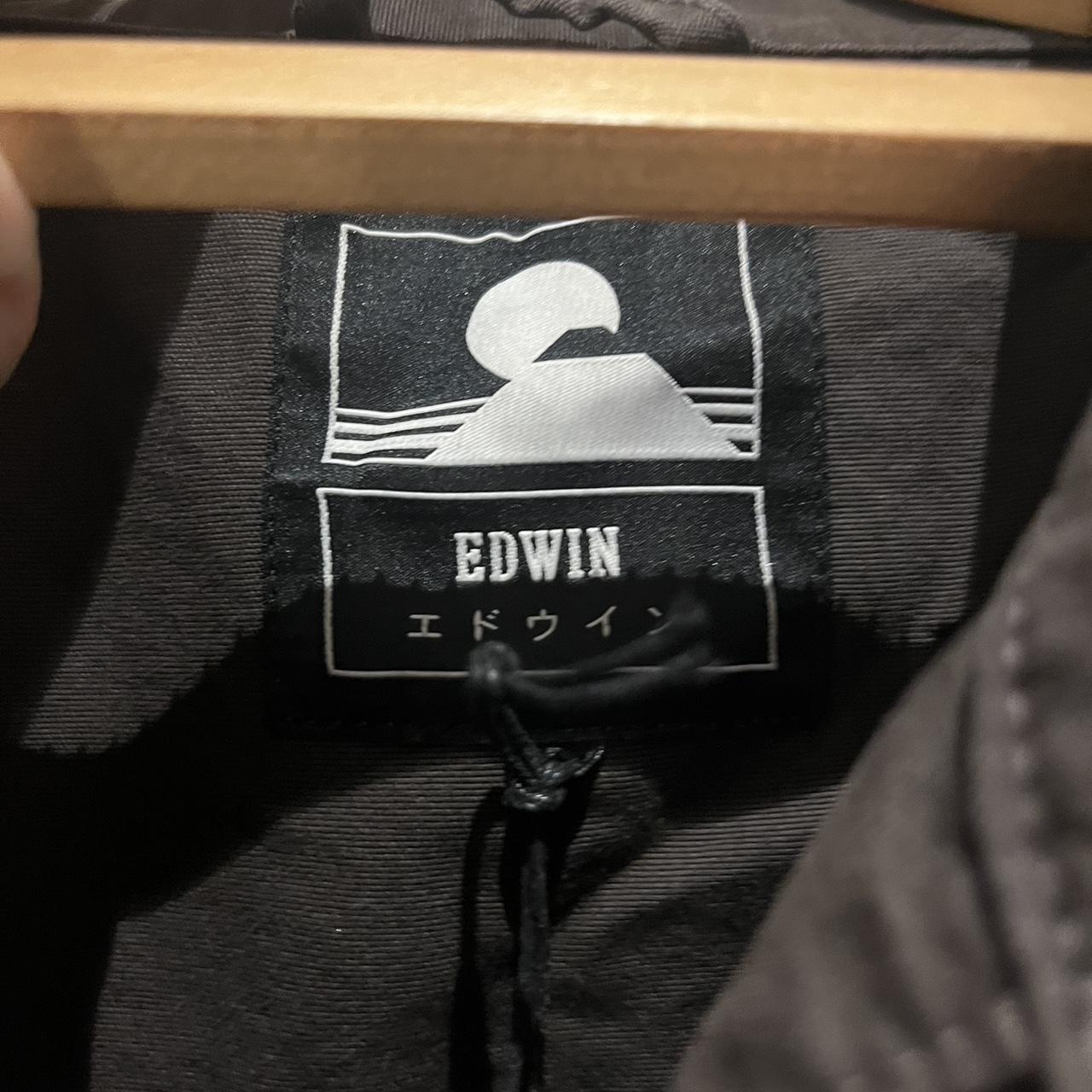 Edwin Brown Jacket Size L RRP £170 - Depop