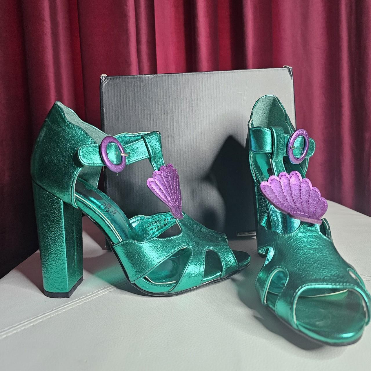 Disney Little Mermaid Hot Topic Heels - Depop