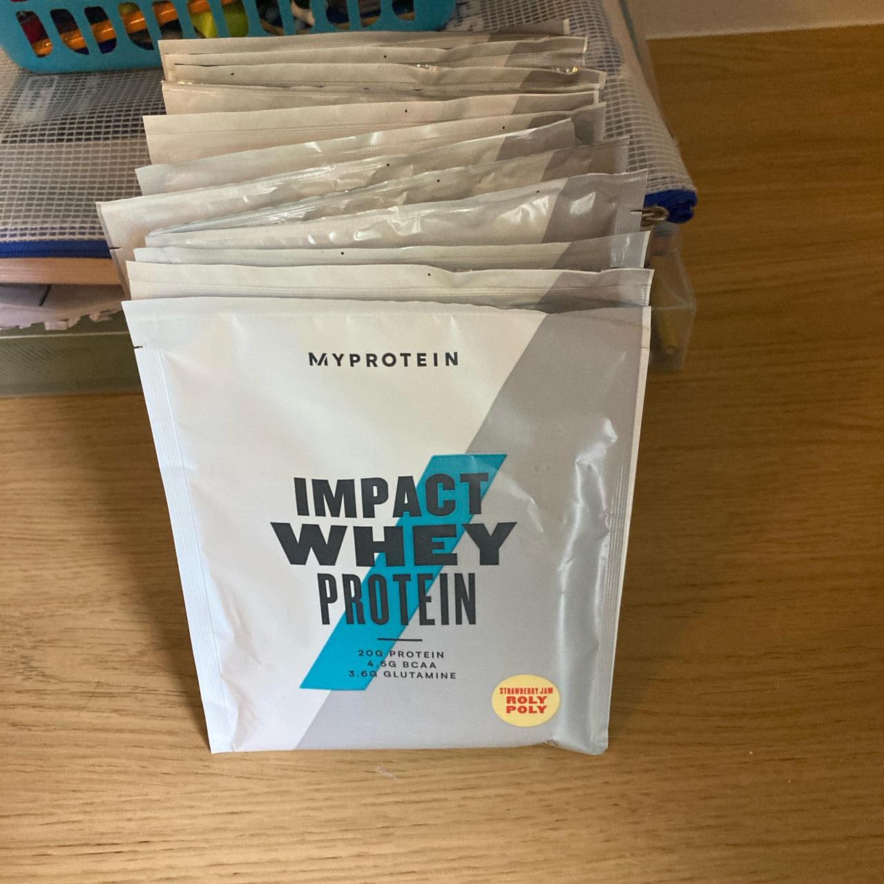 Whey protein pouches. 5 different flavours - Depop