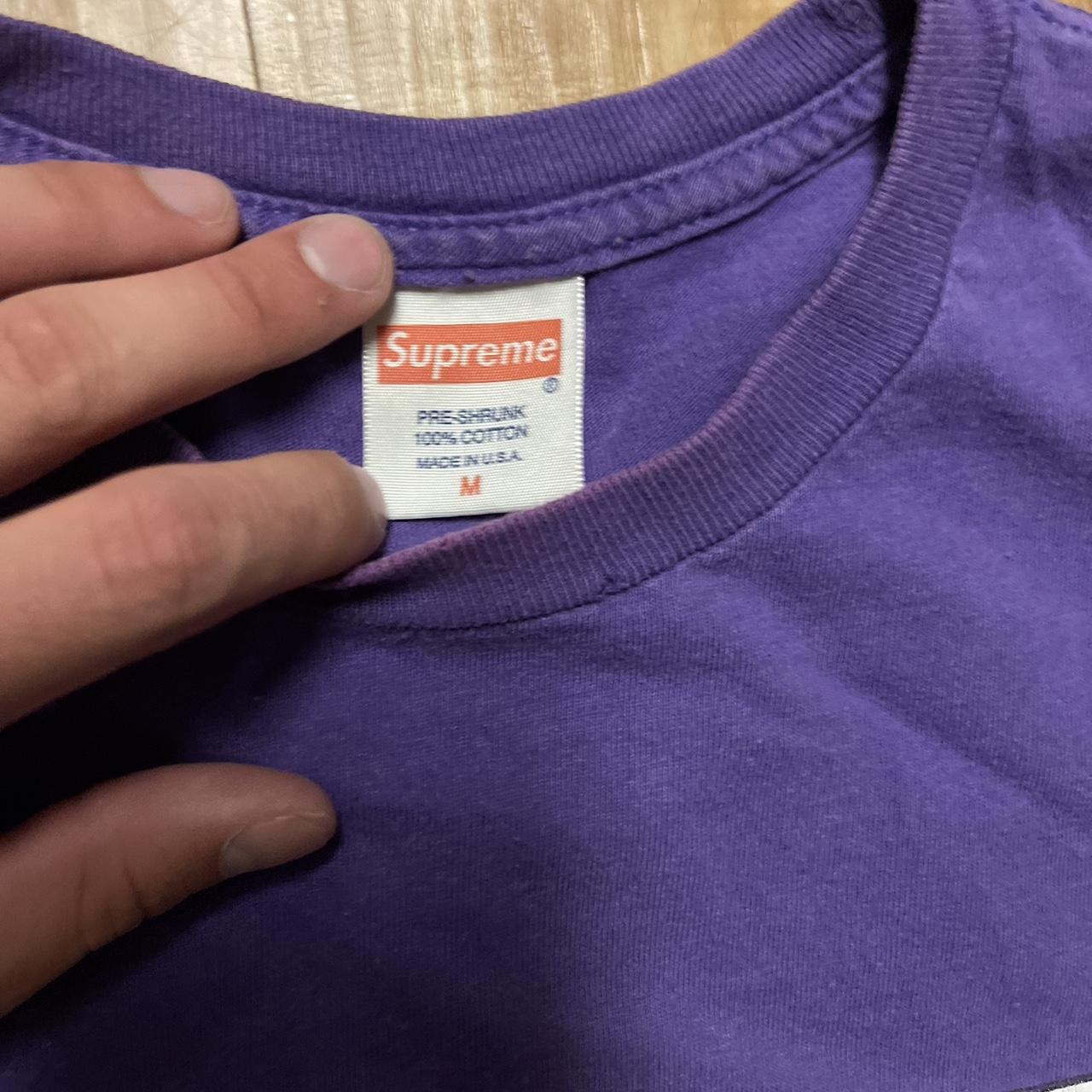 SUPREME TEE SHIRT SIZE M STEAL #vintage #depop... - Depop