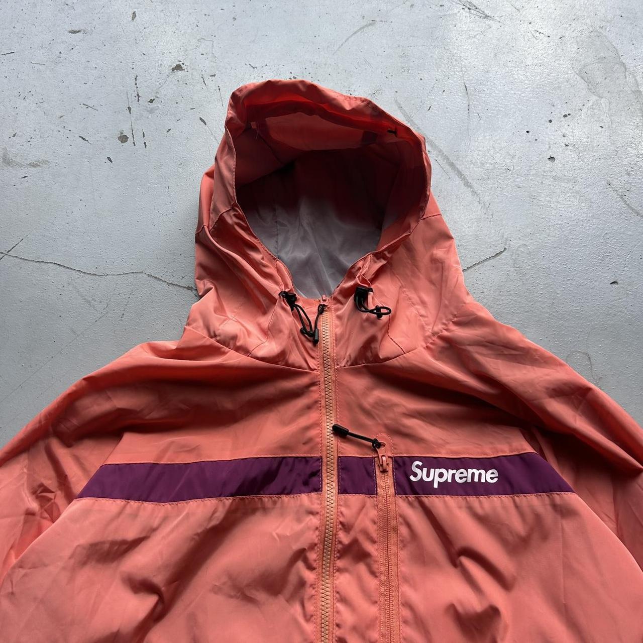Pink supreme-windbreaker - Depop Pink supreme-windbreaker - Depop