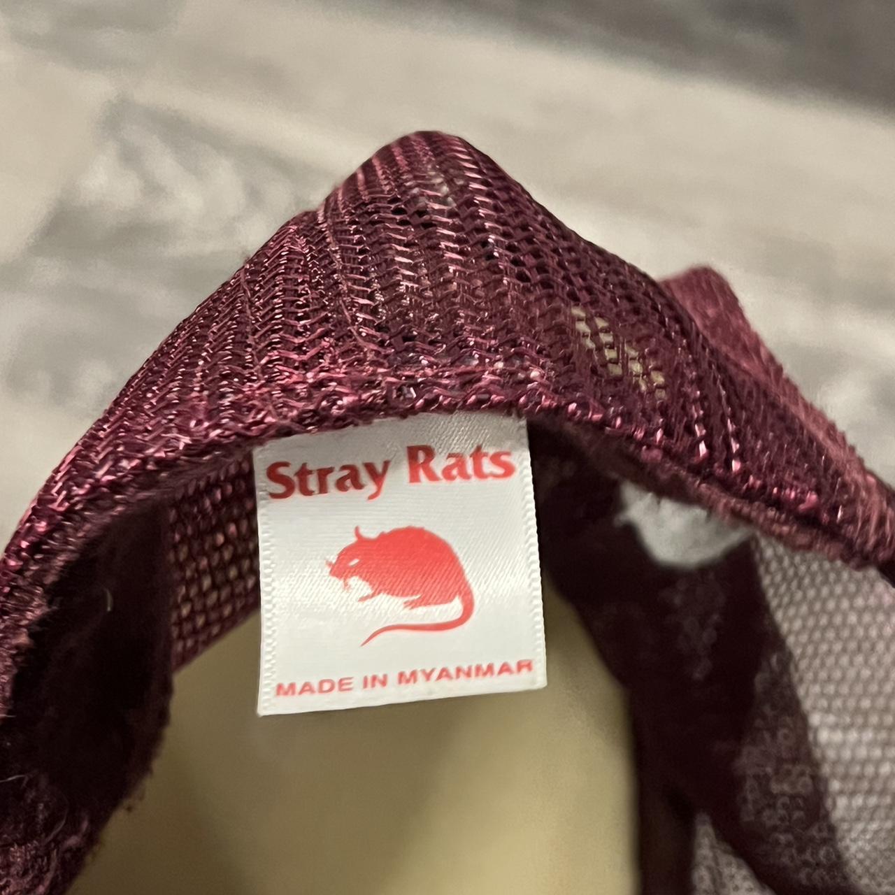 ‘Rat Girl’ Stray Rats burgundy trucker cap Very... - Depop