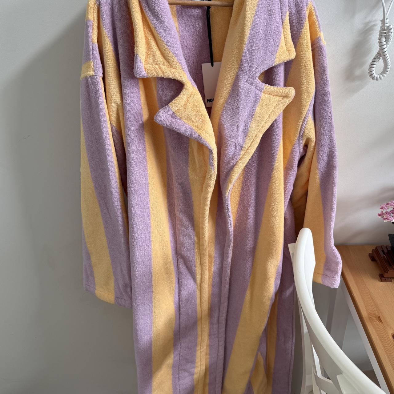 Hommey Unisex Bathrobe Size L/XL Colour - Sundae... | Depop