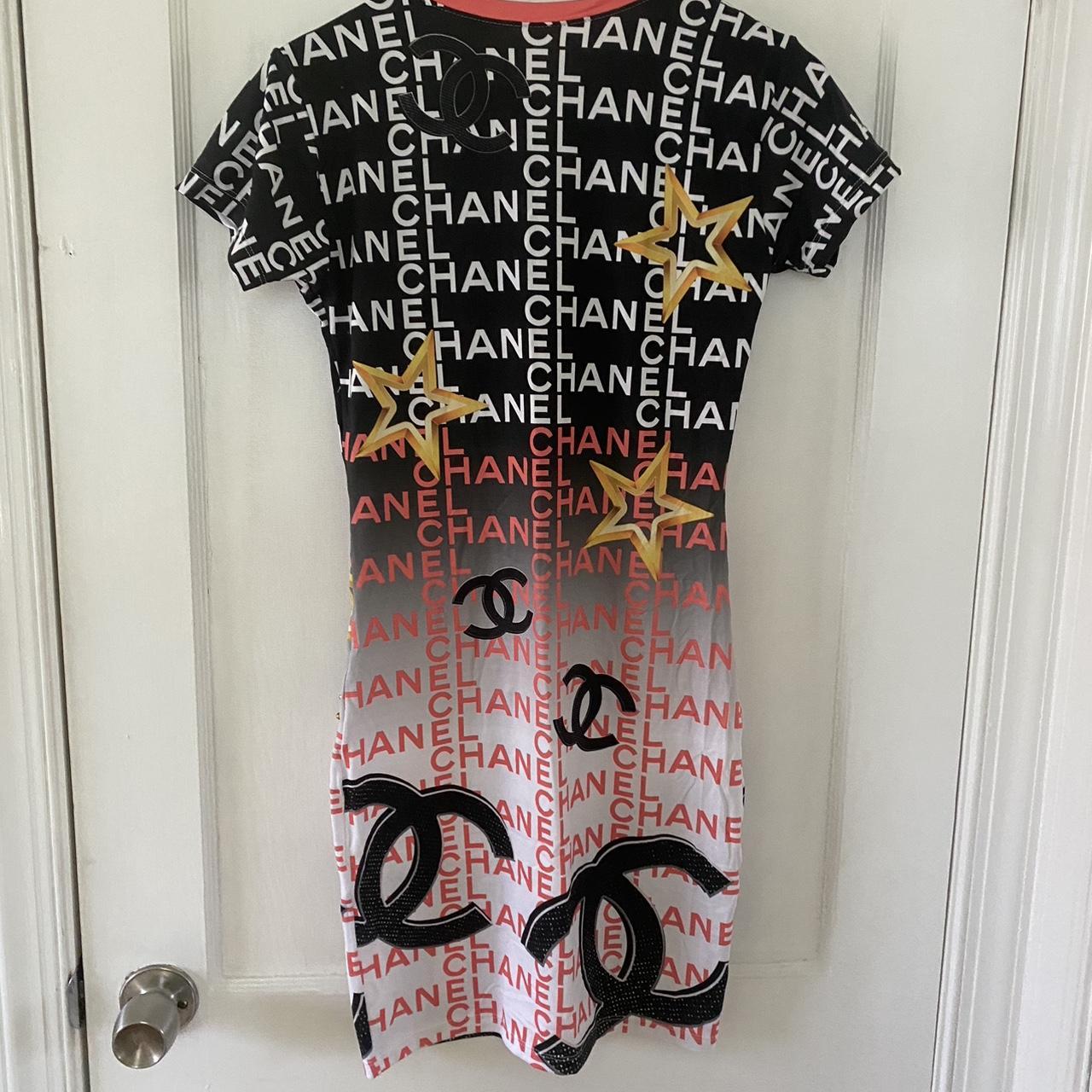 Brand new Beautiful channel dress with Angel... - Depop