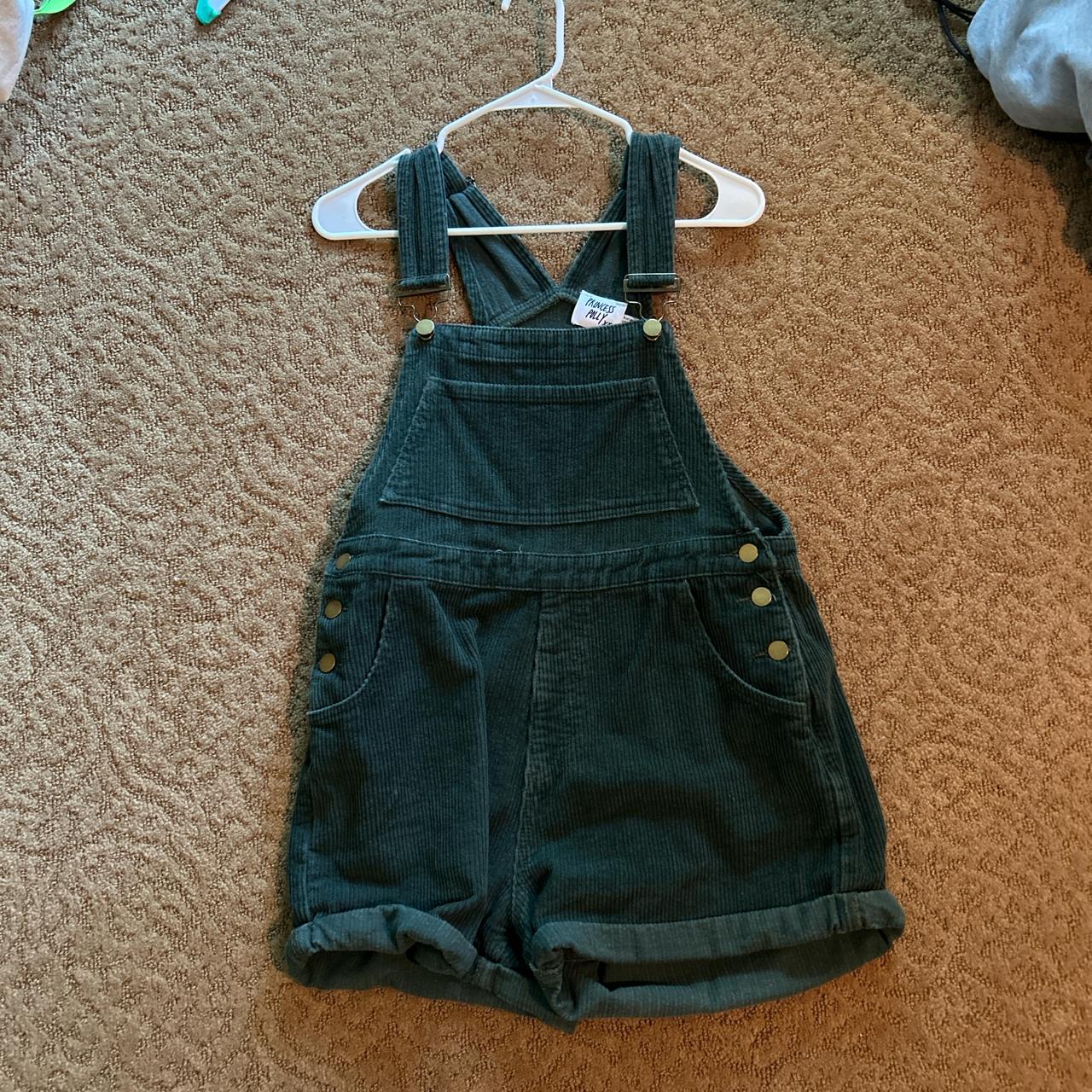 Princess Polly Green overalls! Super comfy and cute!! - Depop