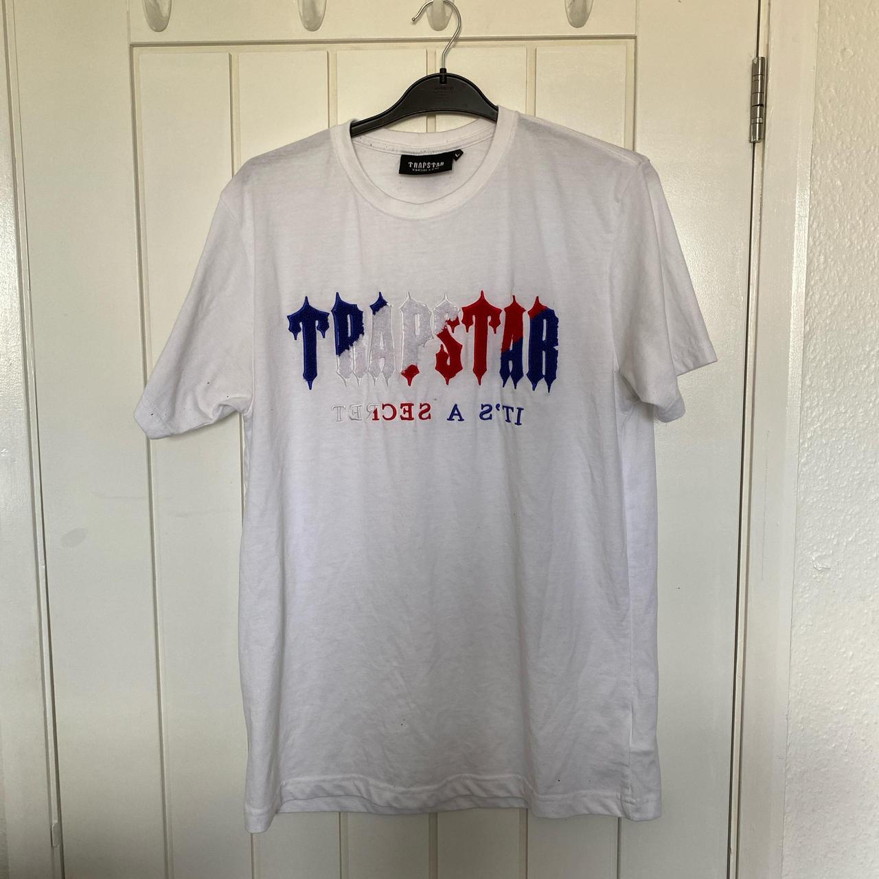 White trapstar tshirt - Depop