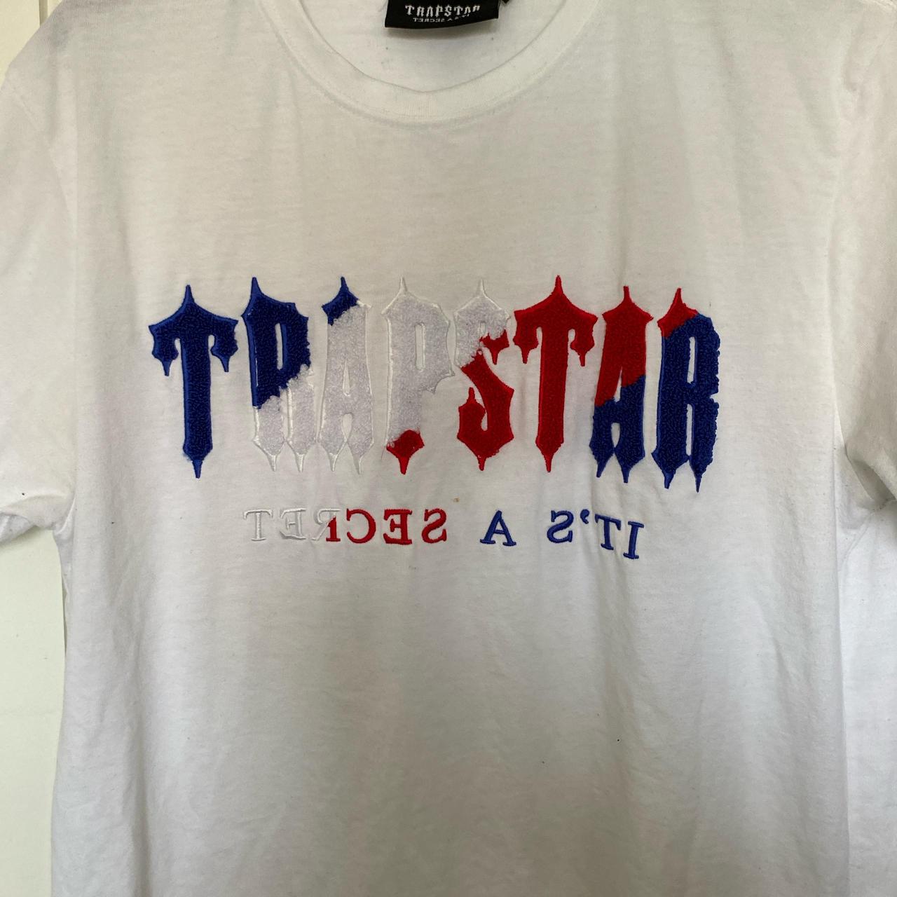 White trapstar tshirt - Depop